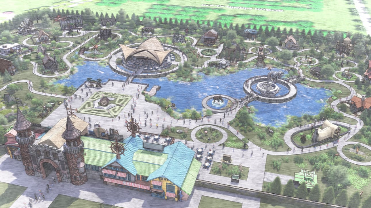 THEME PARK PROJECT PLANNING - Mimari maket | Proje maket | Miniature ...