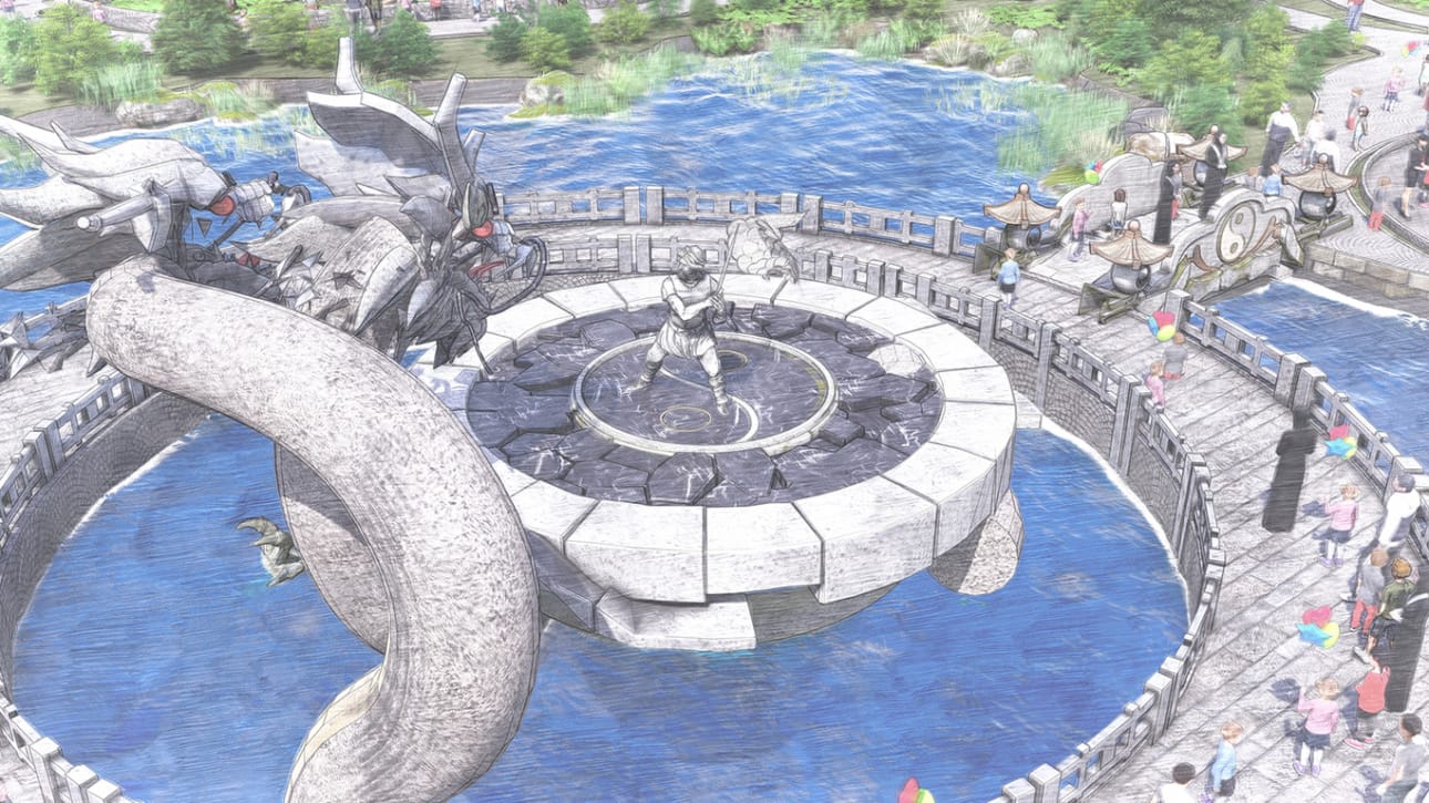 THEME PARK PROJECT PLANNING - Mimari maket | Proje maket | Miniature ...